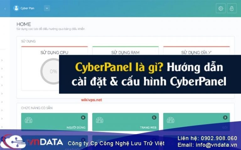 Cyber Panel Là Gì? Hướng Dẫn Sử Dụng Cyber Panel